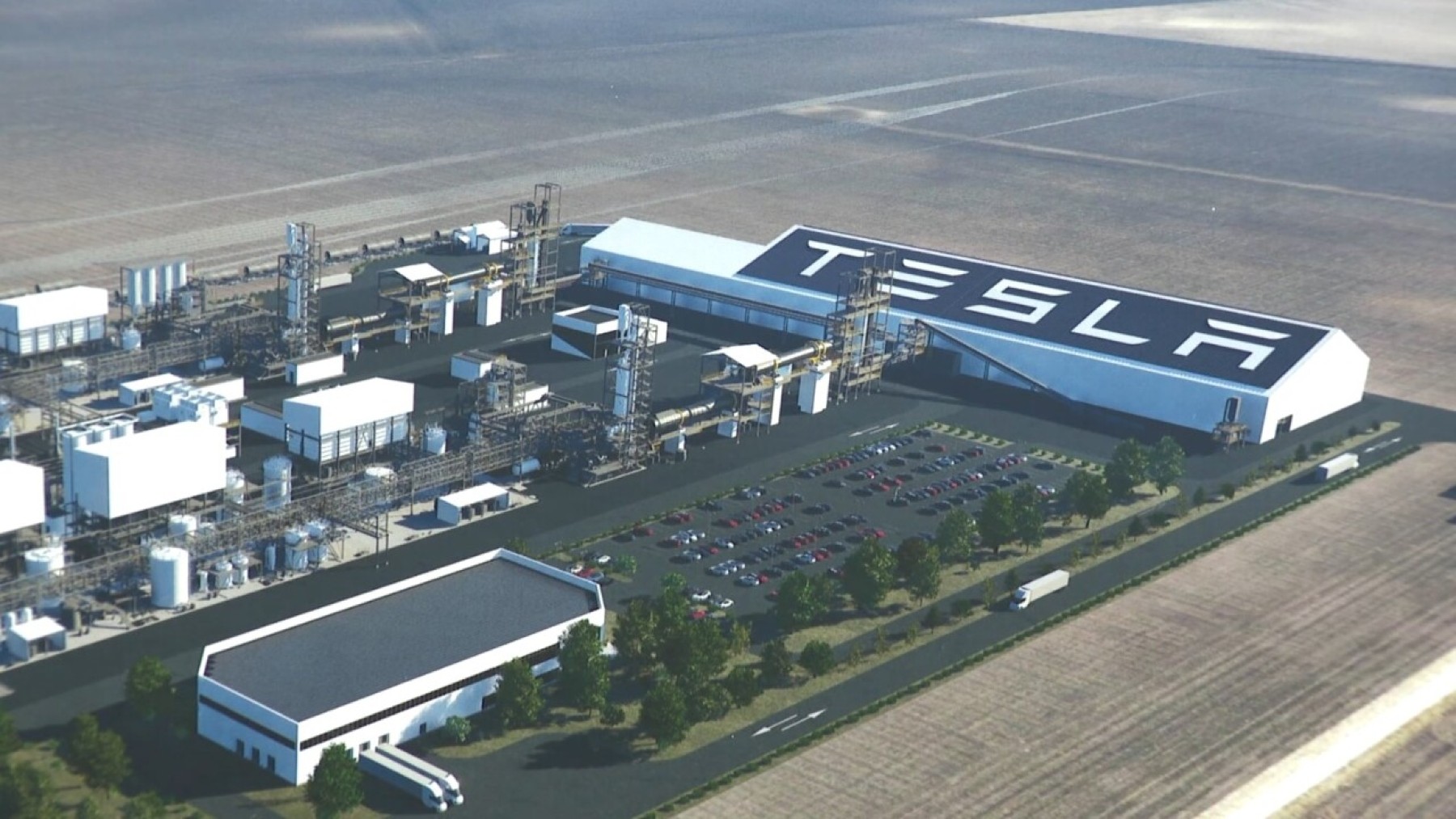 Tesla forgets about electric cars: the mega-plant it has just built for ...